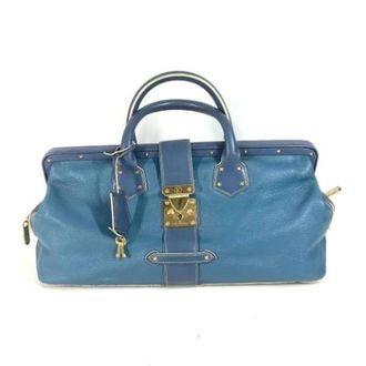 Louis Vuitton Pre-owned Cuir sacs-louis-vuitton - Femme - Pre-owned - Bleu - Taille: ONE Size
