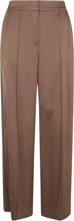 SIMKHAI Femme, Pantalons, Brun, Taille: 42 FR Kyra Wide Leg Pant