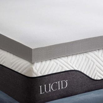 Lucid Memory Foam Matratzen Topper 180x200cm mit Bambuskohle, 7,5 cm dicke Matratzenauflage 180 x 200 cm
