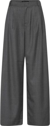 Bruuns Bazaar Wide Hosen - - Trousers - Damen - Grau - L