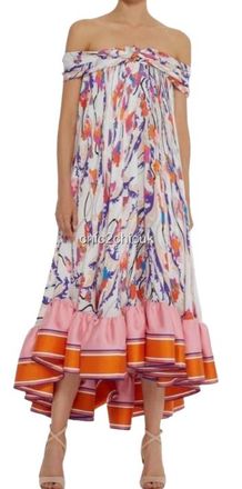 Emilio Pucci Printed Midi Dress Size XS