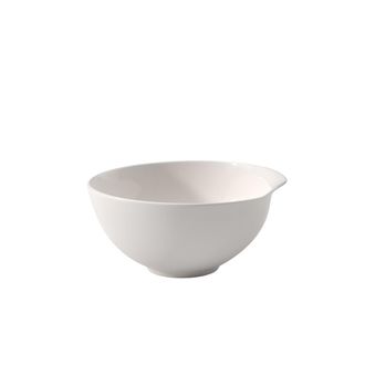 Villeroy & Boch Villeroy und Boch Flow runde Schüssel 21 cm, Premium Porzellan
