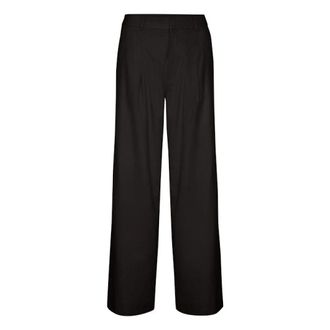 Gestuz Leinenhose mit hoher Taille - - Trousers - Damen - Schwarzk - S