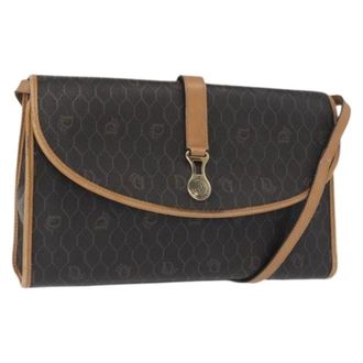 Dior Sac &agrave; bandouli&egrave;re en plastique Pre-owned - Femme - Pre-owned - Noir - Taille: ONE Size