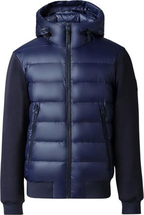 Mackage Homme, Vestes, Bleu, Taille: XL Frank-R Bomber Jacket