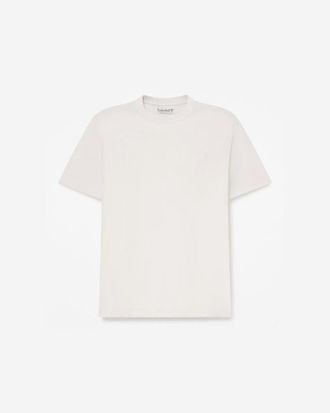 Timberland Oyster River Kurzarm-T-Shirt mit regul&auml;rer Passform f&uuml;r Herren in Wei&szlig;, Herren, Wei&szlig;, Gr&ouml;&szlig;e
