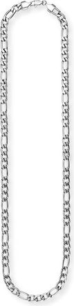 Save Brave Save Brave Jackson Herren Figaro Halskette aus Edelstahl in silber - Karabinerverschluss - Länge: 50cm - ohne Nickel und Blei - inkl. Schmuckverpackun