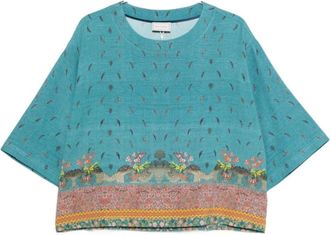 Pierre-Louis Mascia Femme, Blouses et Chemises, Bleu, Taille: 42 FR Blouse Adanastr