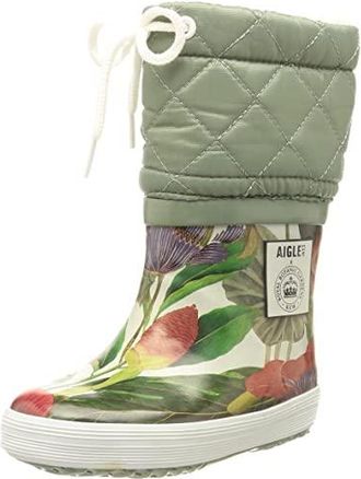 Aigle Mixte enfant Giboulee Pt 2 Botte de pluie, Multicolore Kew Vintage, 19 EU