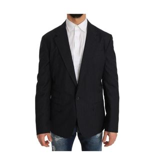 Dolce & Gabbana Slim Wollblazer - - Jackets - Herren - Grau - L