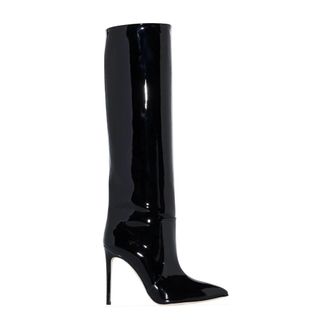 PARIS TEXAS Schwarze Lederstiefel - - Shoes - Damen - Schwarzk - 41 EU