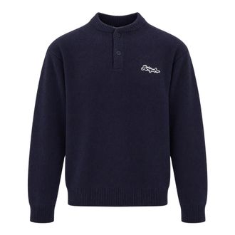 Axel Arigato Tag Pullover - - Knitwear - Herren - Blau - L
