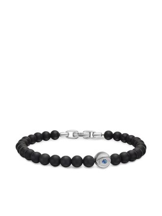 David Yurman bracelet Spiritual Beads Evil Eye en argent sterling (6 mm)