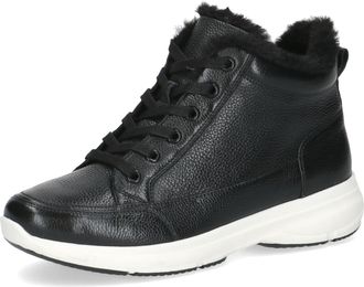 Caprice Damen Stiefeletten Knöchelhoch Gefüttert, Schwarz (Black Nappa), 38 EU