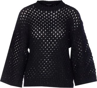 Fabiana Filippi Femme, Pulls, Bleu, Taille: 36 FR Mad266F034L750 Maille col rond