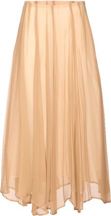 Erika Cavallini Semi Couture Femme, Jupes, Beige, Taille: 34 FR Gonna Clair