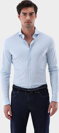 van Laack Jerseyhemd aus Schweizer Baumwolle Slim Fit