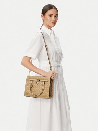 Michael Kors Handtasche MICHAEL Michael Kors Hamilton Moderne 30T6GNXS1V Beige