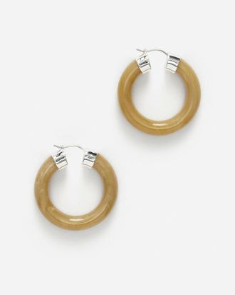 Arket Hoops Aus Harz -Gelb