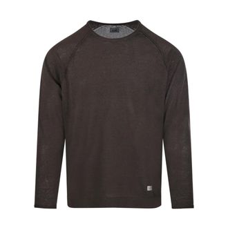 C.P. Company C.p. Company, Homme, Pulls, Brun, Taille: L Pull Ras du Cou