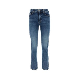 Chiara Ferragni Femme, Jeans, Bleu, Taille: W26 Logo Jeans