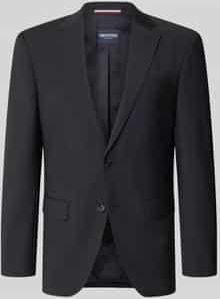 Daniel Hechter Slim Fit 2-Knopf-Sakko mit Pattentaschen