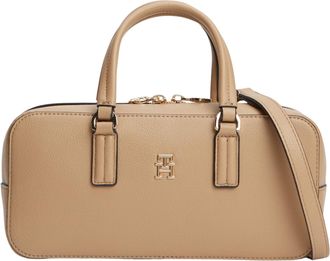 Tommy Hilfiger Damen Th Daily Aw0aw18378 Crossover, Khaki (Safari Canvas)