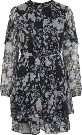 Vila Vielly L/S Flounce Dress - Noos