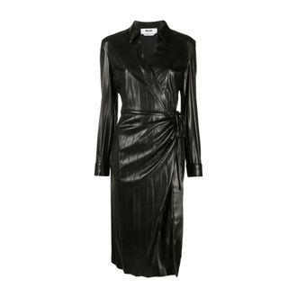 Msgm Msgm, Damen, Kleider, Schwarzk, MGr&ouml;&szlig;e