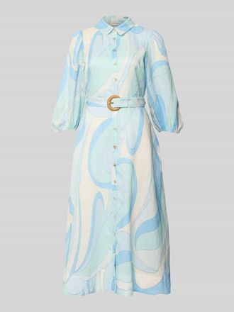 Forever New Cocktailkleid aus Leinen mit G&uuml;rtel Modell Fia