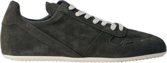 Rick Owens Homme, Chaussures, Vert, Taille: 41 EU Minimal Baskets