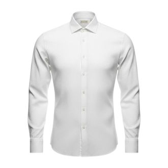 Xacus Seersucker Shirt - - Shirts - Herren - Wei&szlig; - 3XL
