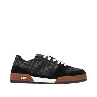 Fendi Jacquard FF and leather Fendi Match sneaker Man 7+