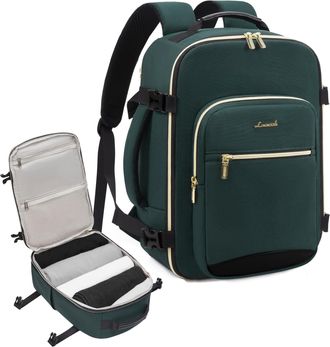 Lovevook Handgepäck 40x30x20 für Ryanair, Kleiner Handgepäck Rucksack Tasche Reiserucksack Flugzeug, Hand Luggage Travel Backpack Damen Herren für 13,3 Zoll La