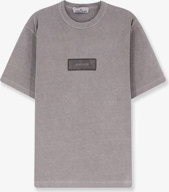 Stone Island Cotton t-shirt with Logo detail - STONE ISLAND - gender_Man