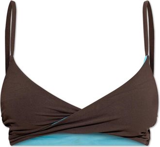 Bond-Eye Femme, Maillots de bain, Brun, Taille: 40/42 FR Haut de Bikini R&eacute;versible Amira