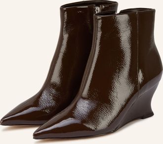 Carrano Carrano Lackstiefeletten braun
