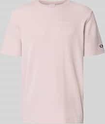 Champion T-Shirt mit Strukturmuster und Label-Stitchings