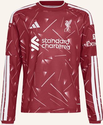 adidas Fc Liverpool 26/27 Kids Heimtrikot, Lang&auml;rmelig rot