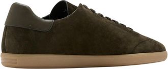 Ermenegildo Zegna Baskets en Daim 232 - Homme - Chaussures - Vert - Taille: 43 EU