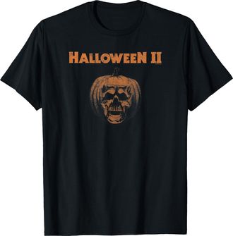 Universal Monsters Halloween 2 Pumpkin Skull T-Shirt