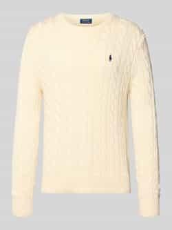 Polo Ralph Lauren Strickpullover mit Label-Stitching