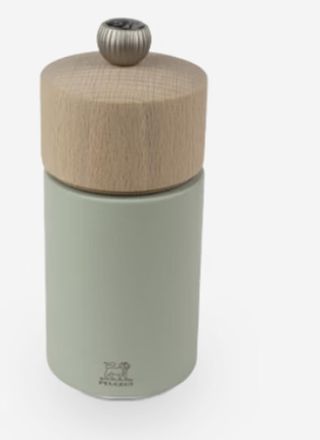 Peugeot Salzm&uuml;hle, 12 cm, salbeigr&uuml;n, Buchenholz