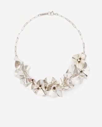 Isabel Marant Collier Flower Power - Femme - Argent - - Isabel Marant