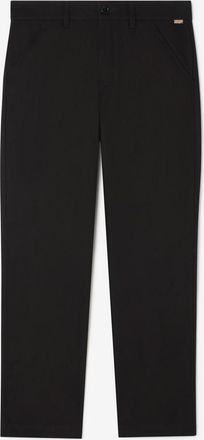 Burberry Chino en serg&eacute; de coton, Size: 48