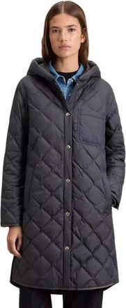 Woolrich Femme, Manteaux, Noir, Taille: 38 FR Parka matelass&eacute;e en microfibre
