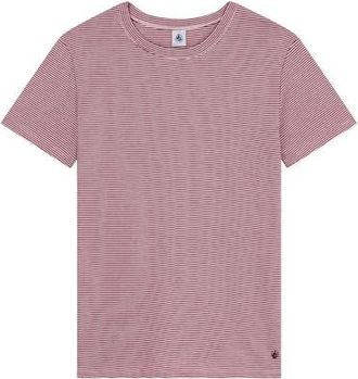 Petit Bateau Tee-Shirt Femme liconique en Coton Manches Courtes