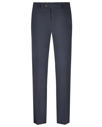 Pantaloni Torino Leichte Stretch-Hose mit Dehnbund und Tunnelzug, Slim Fit in