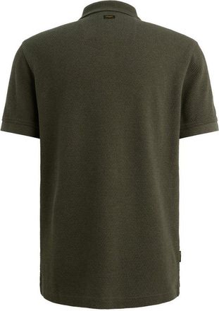 PME Legend Poloshirt Short Sleeve Polo Popcorn Jersey aus Baumwolle