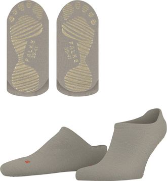 Falke Unisex Stoppersocken Cool Kick U Hp weich atmungsaktiv schnelltrocknend rutschhemmende Noppen 1 Paar, Beige Towel 4775, 42/43 EU